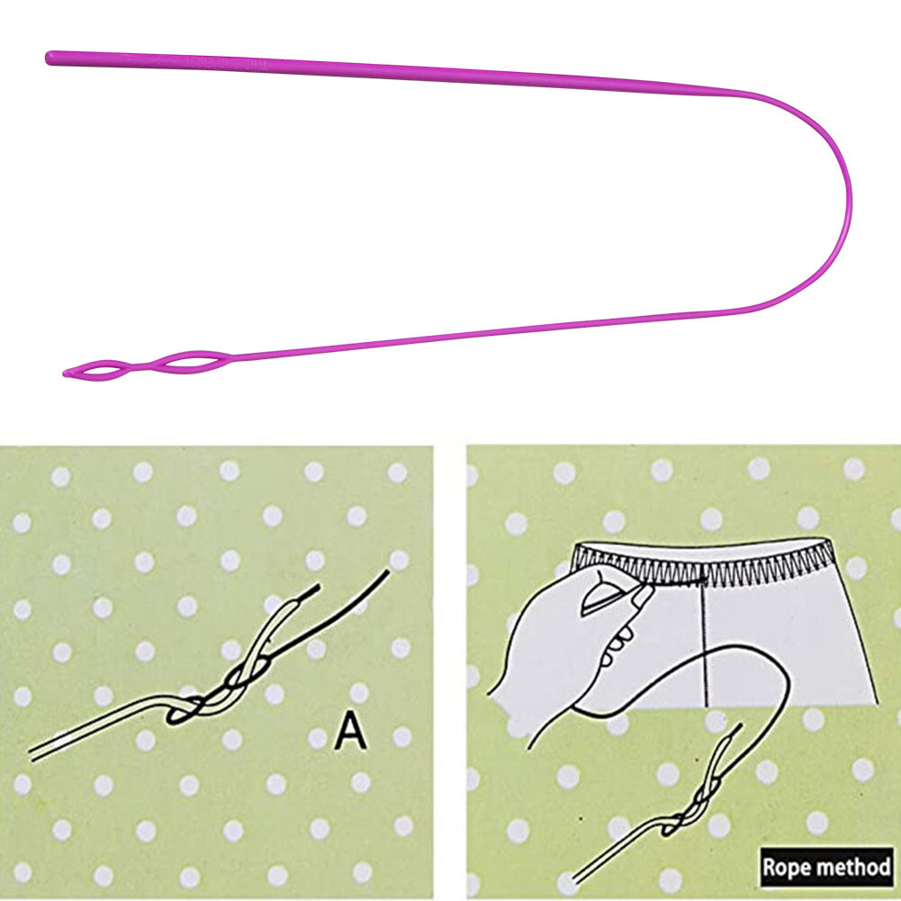Drawstring Threader Sewing Loop Kit For Fabric Knitting Turner Hook ...