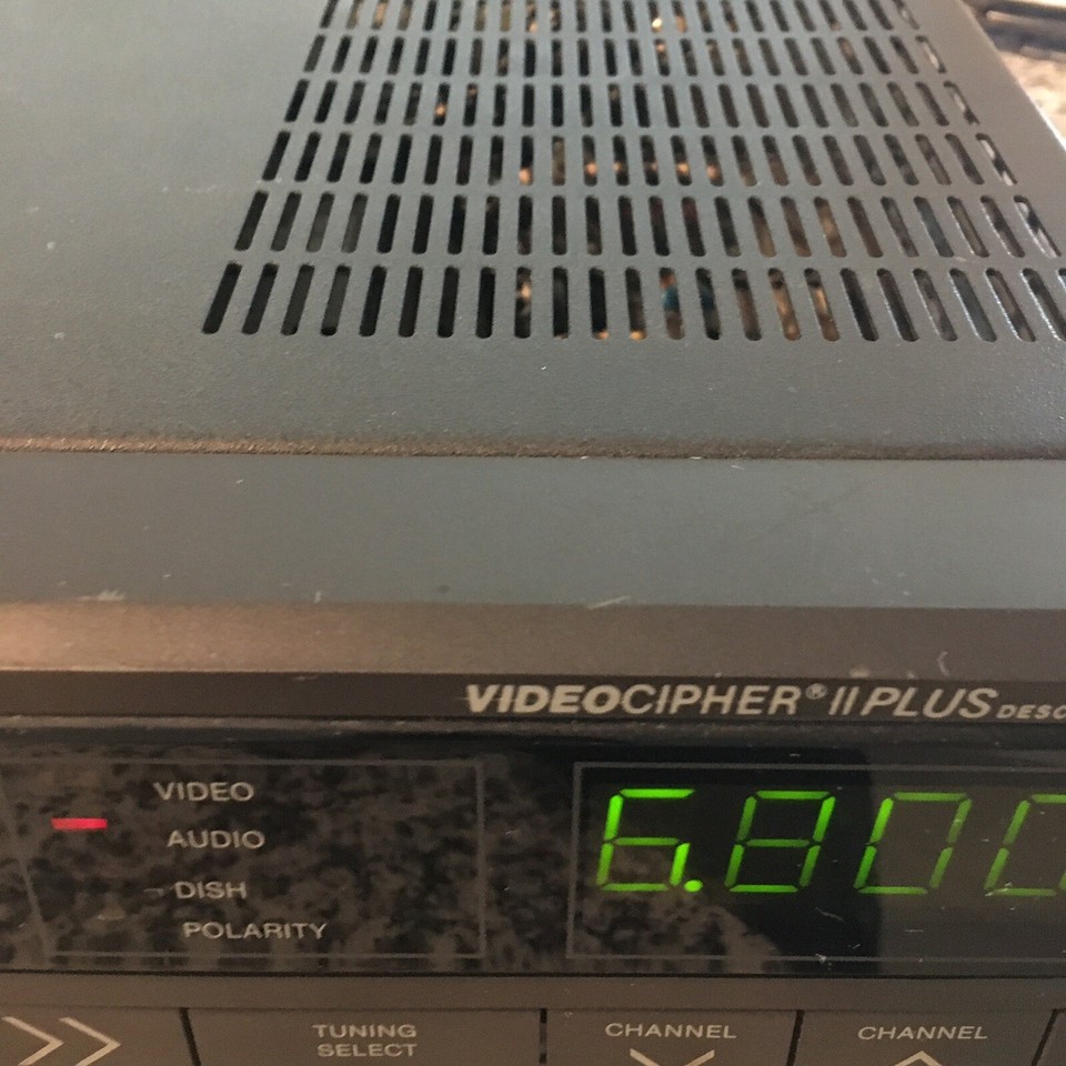 Channel Master EchoStar SRD-5000 VideoCipher II Descrambler Satellite ...