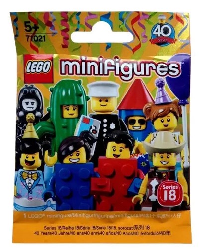 LEGO Series 18 Collectible Minifigures 71021 - Birthday Party Girl | eBay