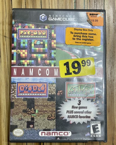 Nintendo GameCube Namco Museum 50th Anniversary Arcade PacMan Galaga ...