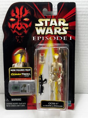 Hasbro Star Wars Episode 1 Oom-9 Comm Tech Action Figure 76281841274| eBay