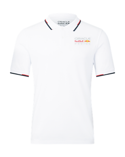 Oracle Red Bull Racing Unisex Core Night Sky Blue/White Polo Full ...