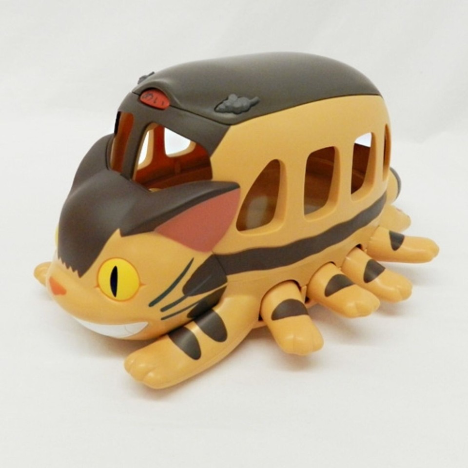 My Neighbor Totoro Go ahead! Cat Bus Nekobus Big Totoro Mascot Studio ...