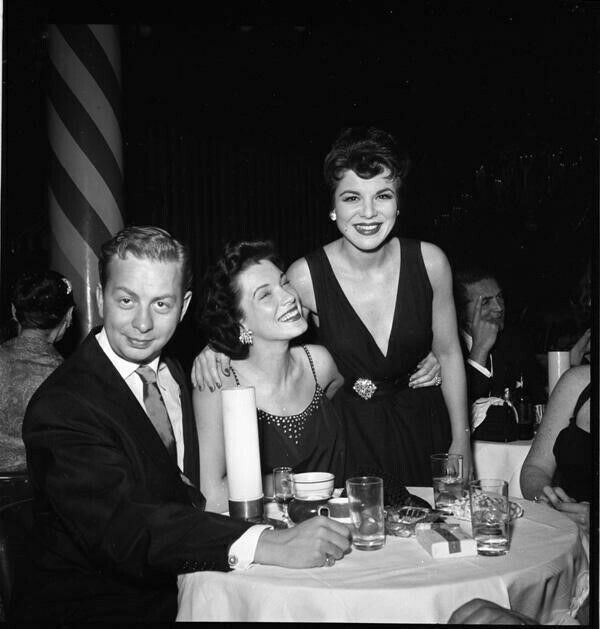Mel Torme with wife Candy Toxton at party Original 2.25 x 2.25 Camera ...