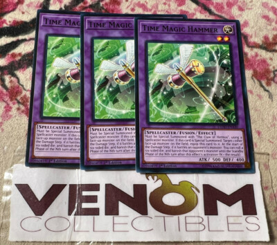 3x (M/NM) - Time Magic Hammer - LEDD-ENA40 - Common - 1st Edition ...