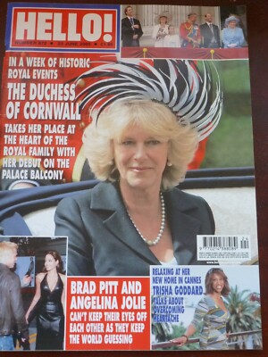 HELLO! MAGAZINE #872 / 2005 JUNE 23 / DONATELLA VERSACE / KATE LAWLER ...