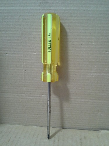 Vintage. Fuller Yellow Handle Phillips Screwdriver. Made in USA. VGC | eBay