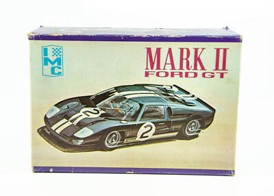 IMC 1/25 Scale Model Kit Mark II Ford GT Black 112-200 | eBay