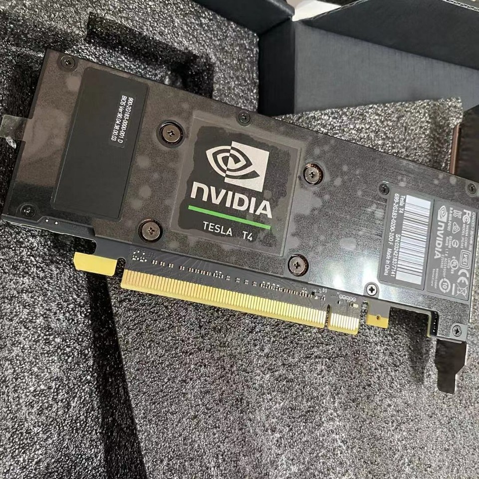 NVIDIA Tesla T4 16GB GPU PCIe Graphics Accelerator CUDA Turing Card ...