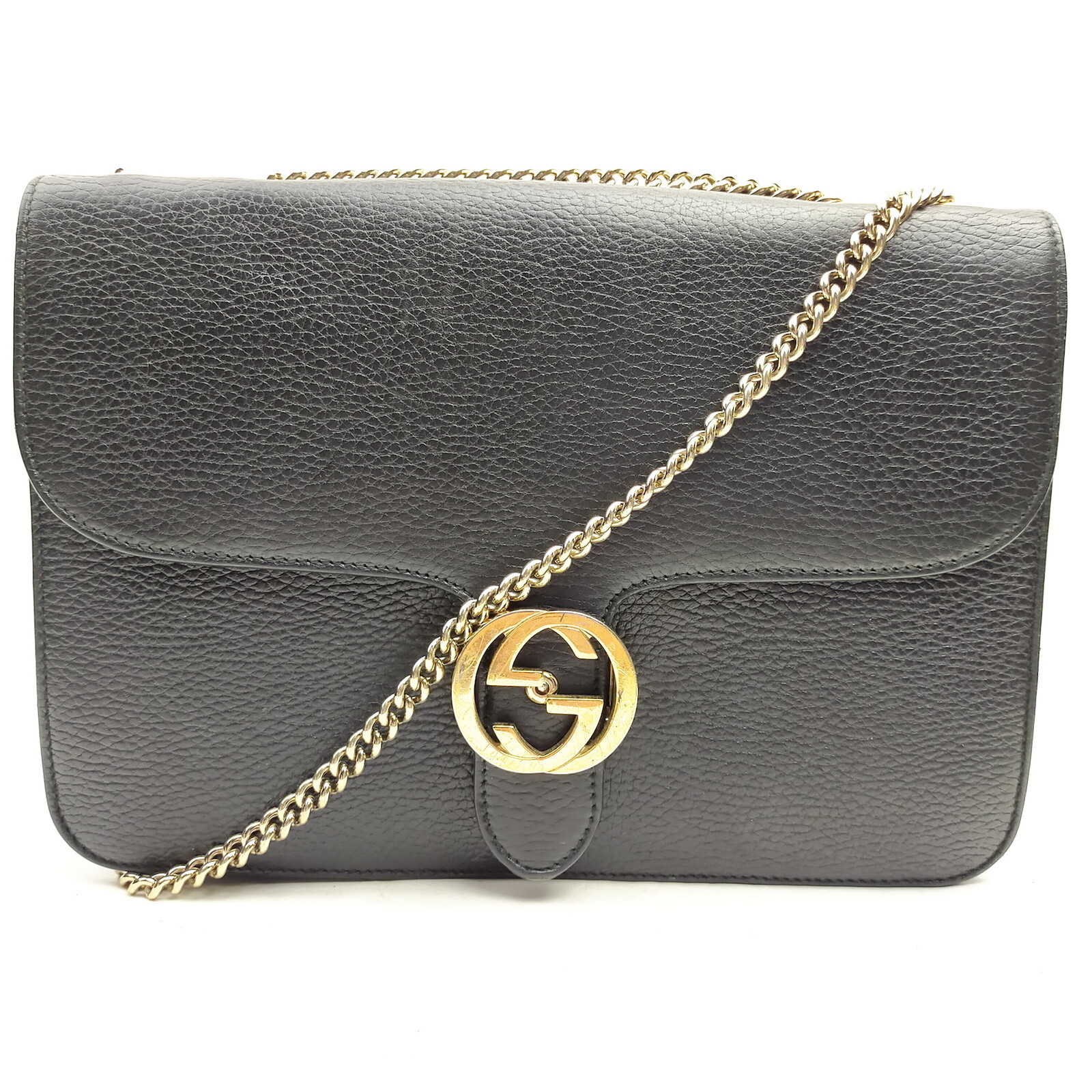 Gucci Crossbody bag Black Leather 430923 - Gem