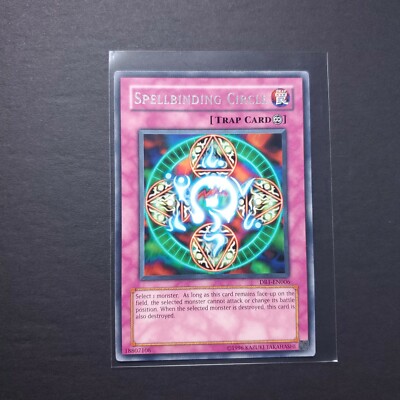 Spellbinding Circle Dark Beginning 1 DB1-EN006 Unlimited Near Mint Rare ...