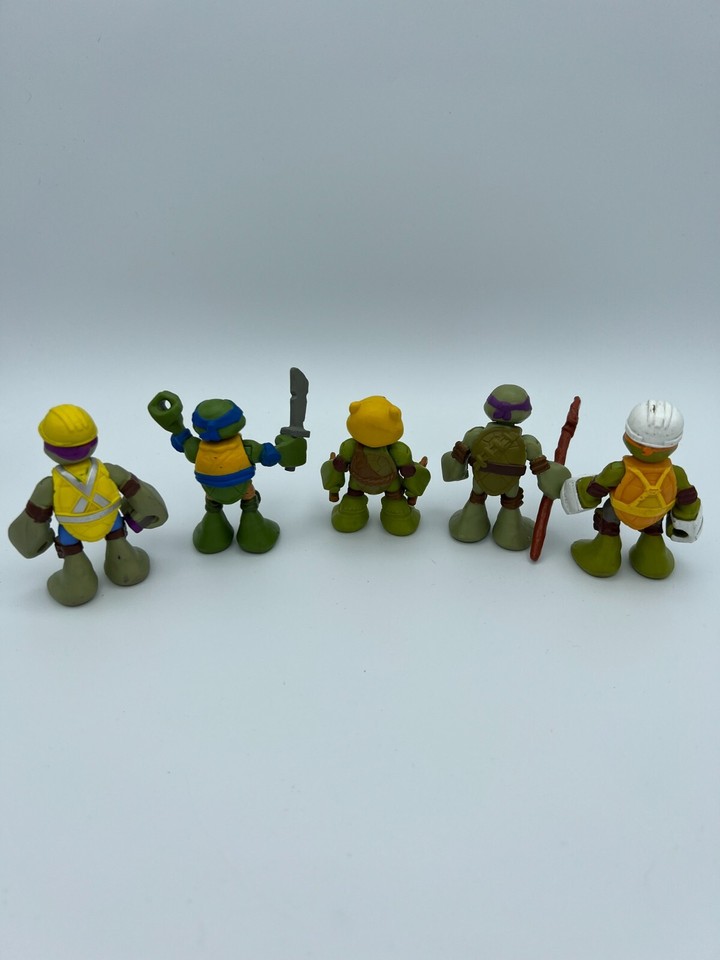 Lot of 5 TMNT Teenage Mutant Ninja Turtles Half Shell Heroes | eBay