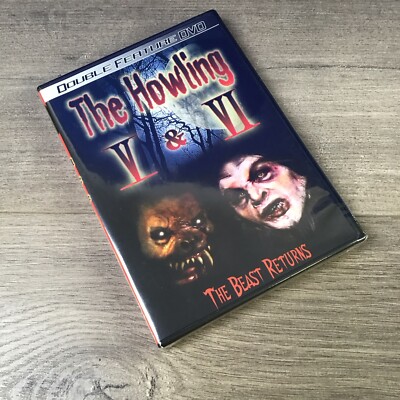 New! The Howling V (1991) & VI (1989) The Beast Returns - Double ...