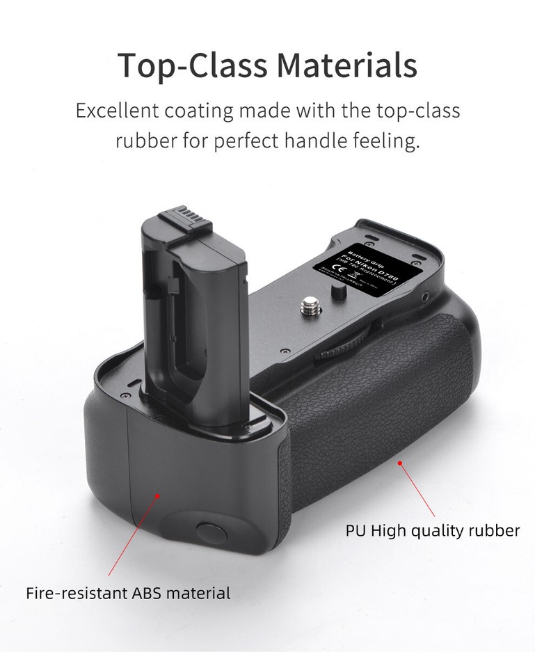 Vertical Battery Grip Replacement for MB-780 Compatible with Nikon D780 ...
