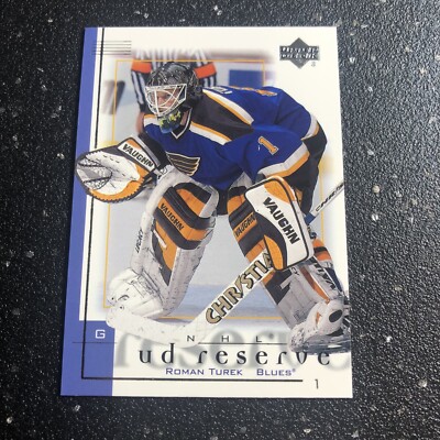 Roman Turek 2001 Upper Deck Reserve Hockey #76 NHL St. Louis Blues ...