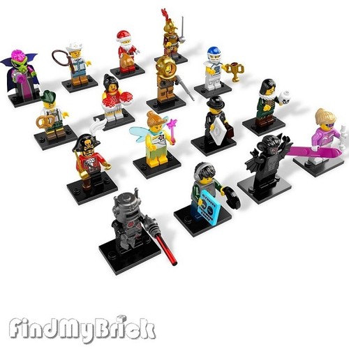 NEW Lego Minifigure 8833 Series 8 - Lot of 16 - Brand New In Unsealed ...