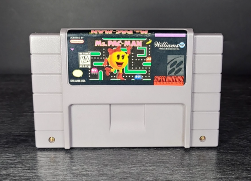 Ms. Pac-Man (Super Nintendo Entertainment System, 1996) 🛡️eBay ...