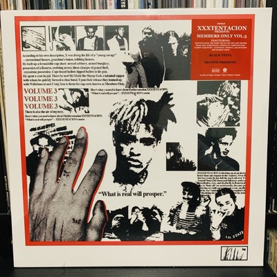 XXXTentacion Presents - Members Only Volume 3 Vinyl LP NEW SEALED 2xLP ...