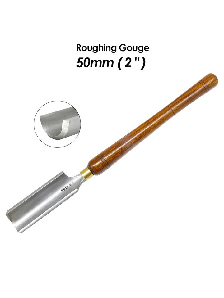 Wood Lathe Turning Bowl Gouge High Speed Steel Working Spindle Roughing ...