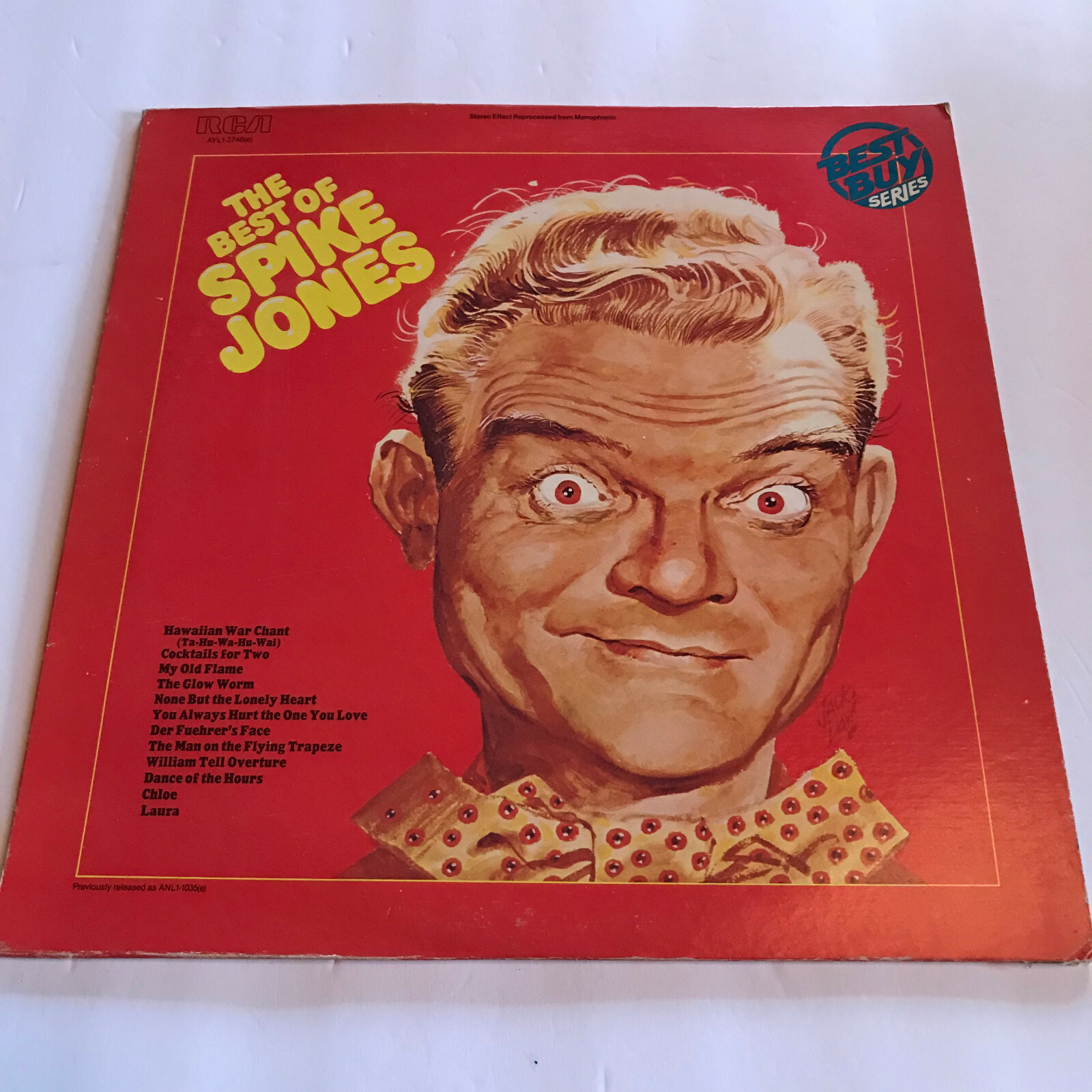 Vtg The Best of Spike Jones The Glow worm, william tell overture ...