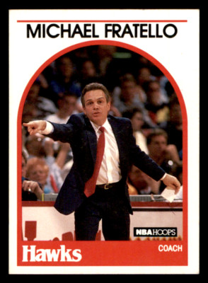 1989 Hoops Mike Fratello CO, RC #179 Atlanta Hawks | eBay