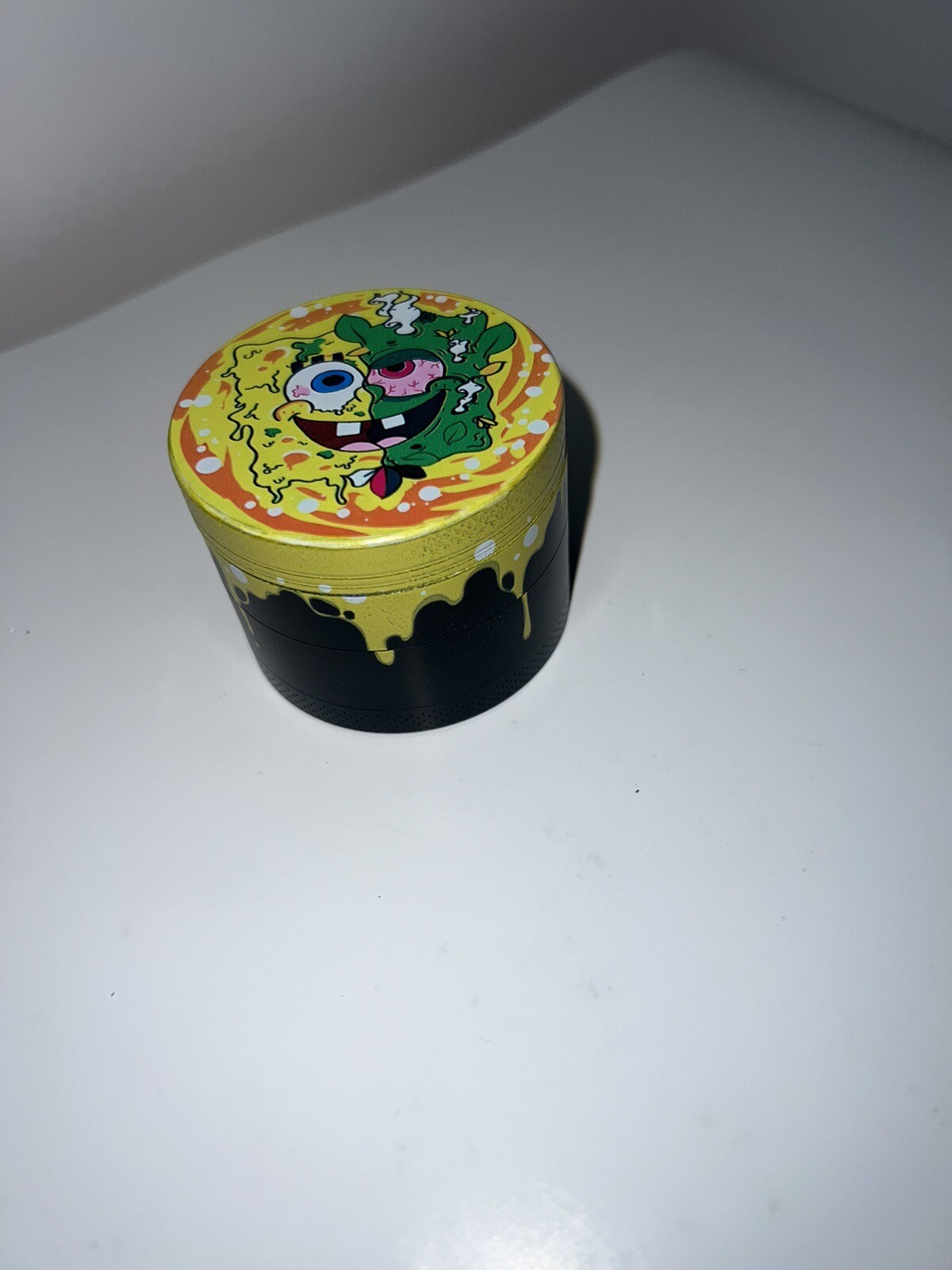 Spongebob Grinder Crusher 4-Layer50mm Herb & Tobacco Grinder Alloy ...