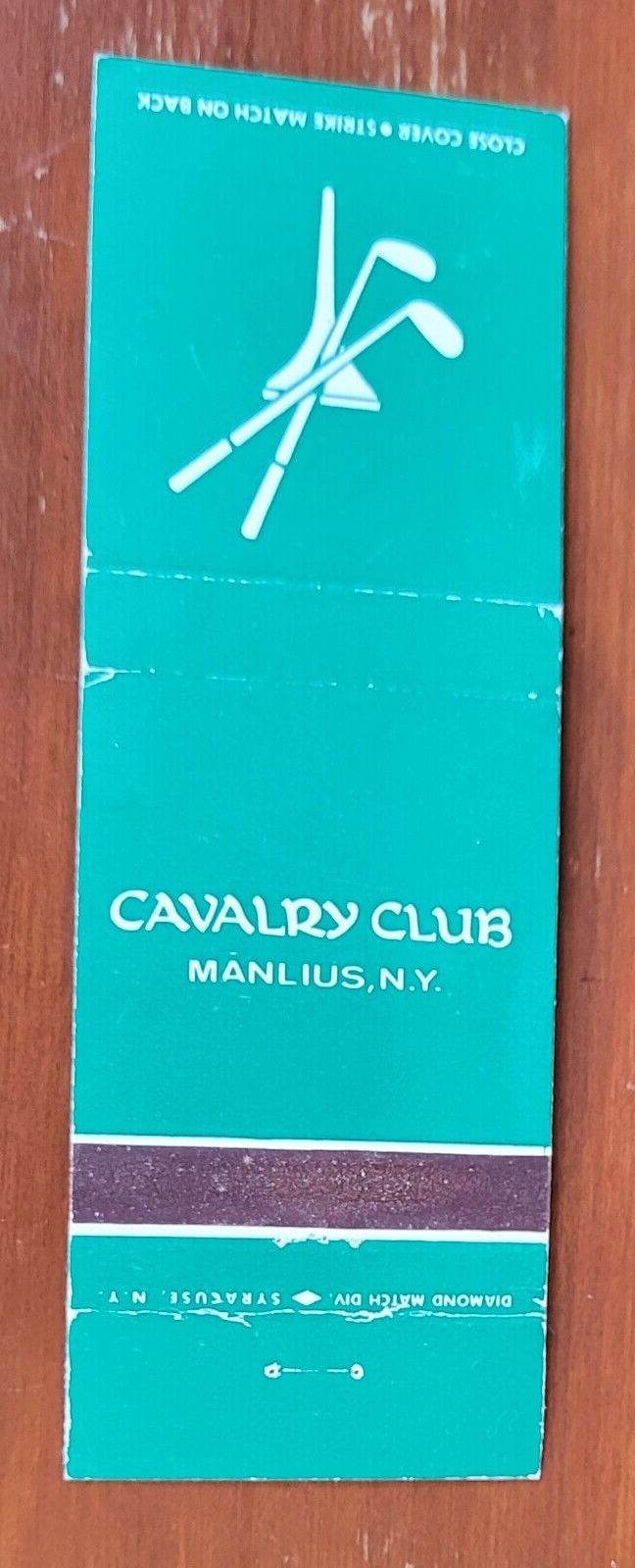 Matchcover USA Manlius New York Cavalry Club Golf | eBay