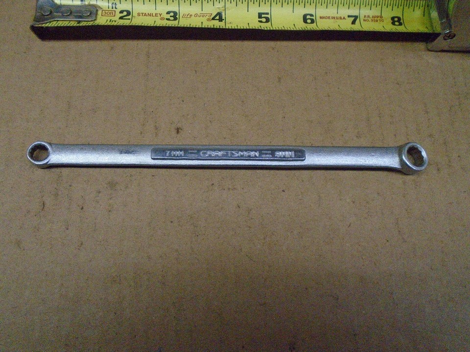 Craftsman USA 12-Point Double Box End Metric Wrenches 7-30 MM Choose ...