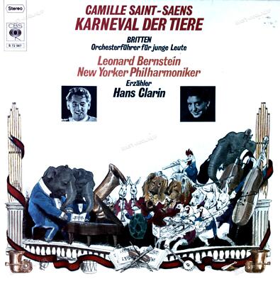 Camille Saint-Saens / Britten - Leonard Bernstein - Karneval Der Tiere ...