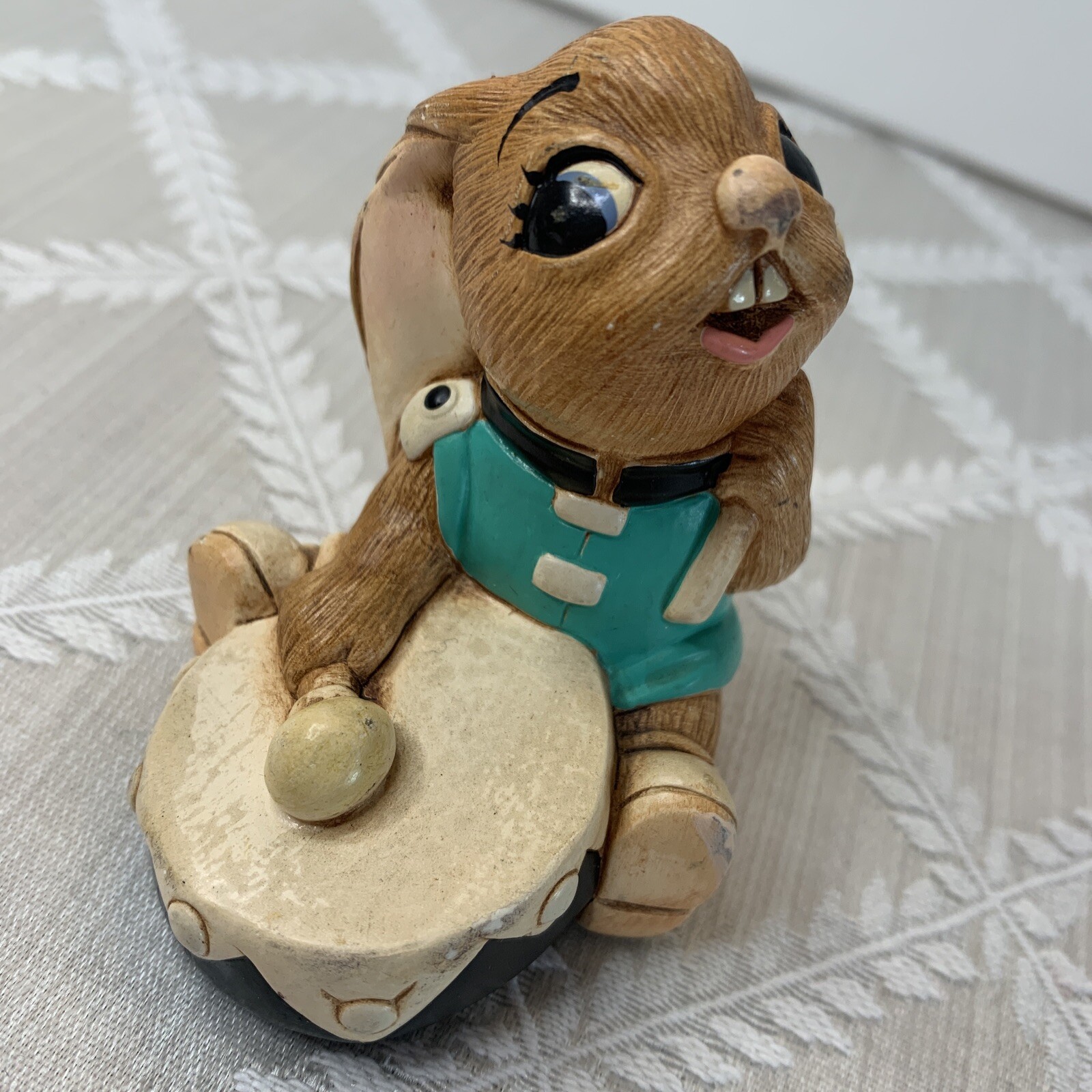 Vintage Pendelfin BONGO Bunny Rabbit Figurine With Drum England Easter ...