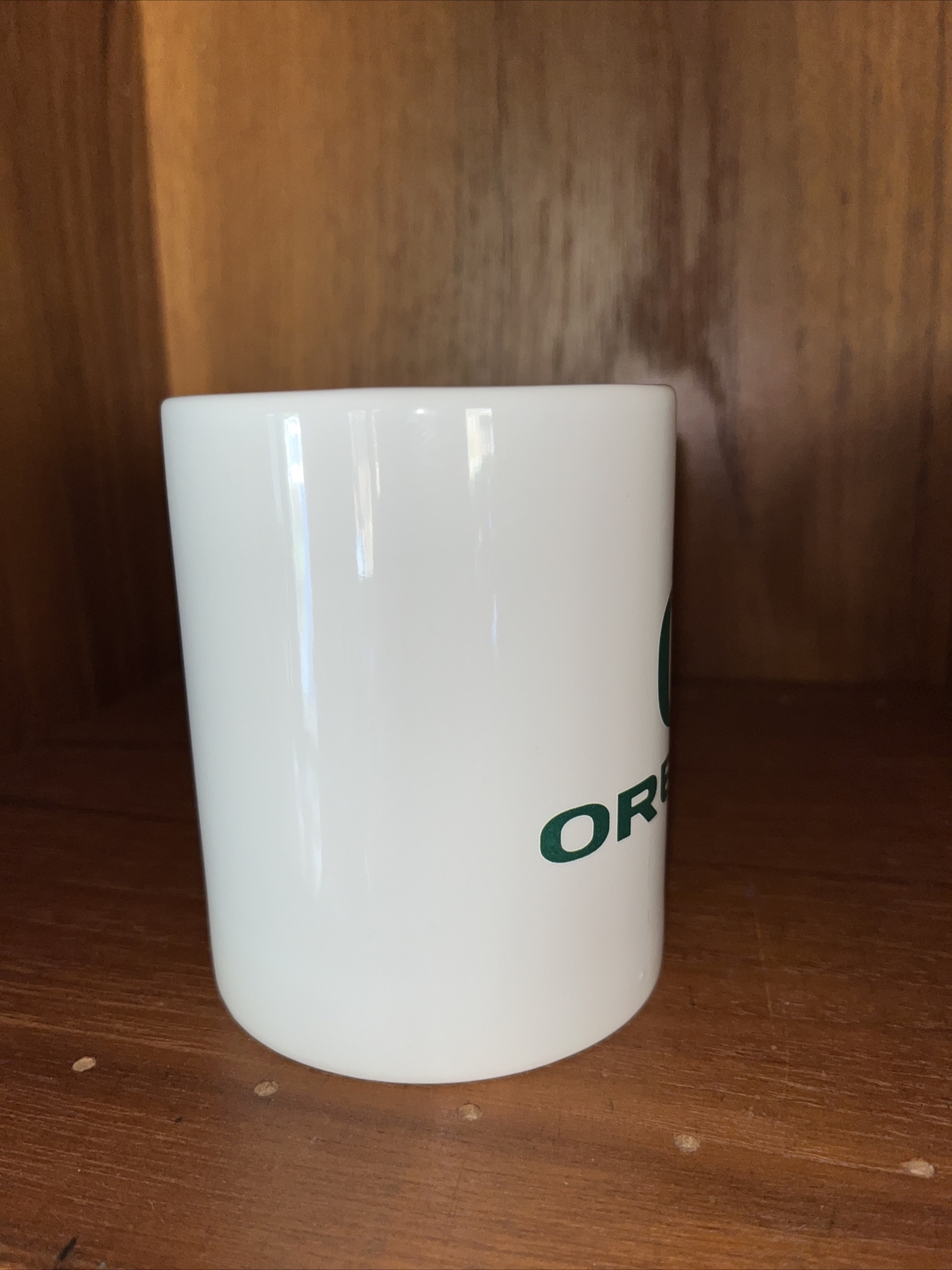 University of Oregon mug Green on white | eBay