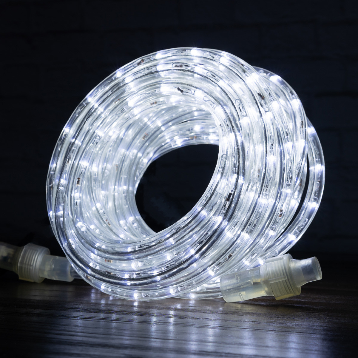 10' 20' 25' 50' 100' 150ft Outdoor LED Rope Light Water-Resistant ...