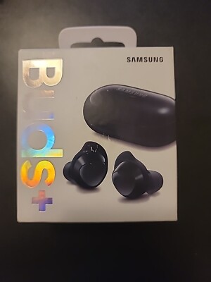 Samsung Galaxy Buds+ Plus SM-R175 BLACK Wireless Earbud Headphones New ...
