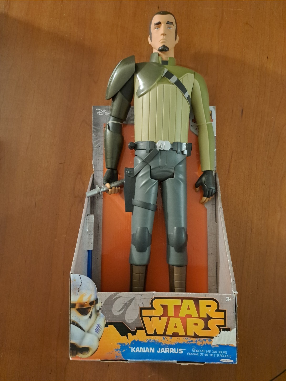 LOT of 4 Star Wars 18 inch Action Figures: Kanan, Zeb, Scout, Pilot ...