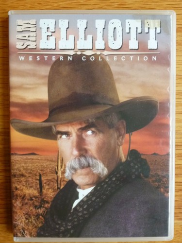 Sam Elliott Western Collection 4-DVD 3 Films Lot Rough Riders Desperate ...