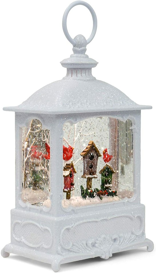 LED Swirl Bird House Lantern, 8.75 inch, White | eBay