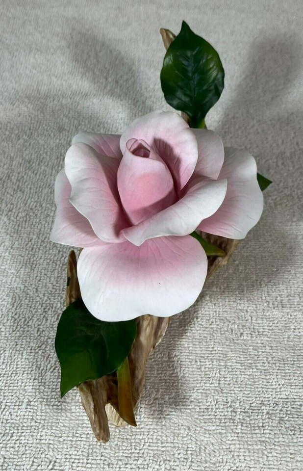 Boehm Porcelain Rose pink American Express #110 Made In England | eBay