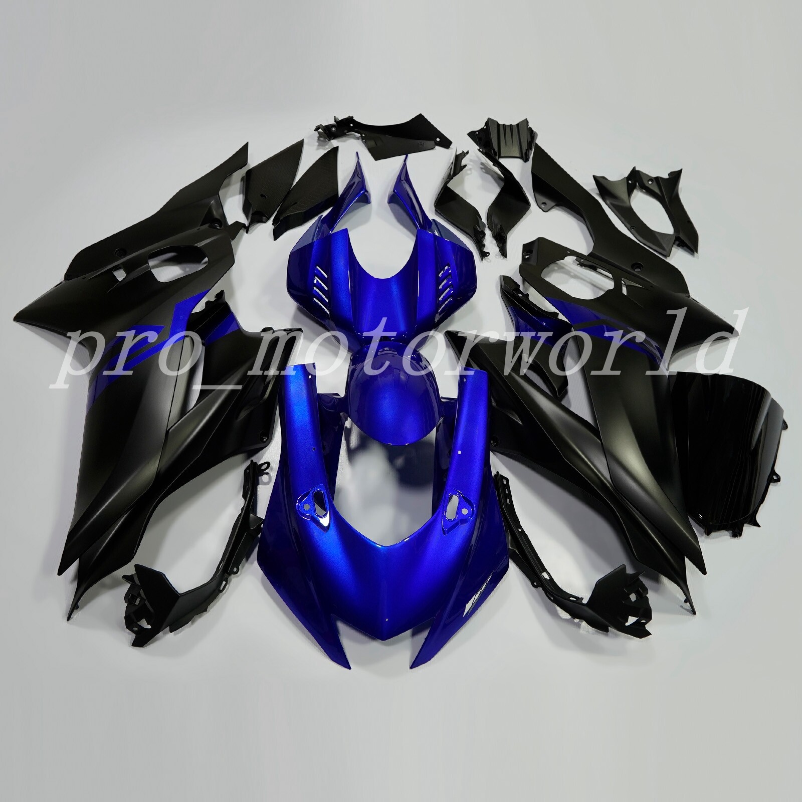 Injection Molded Fairing For Yamaha YZF R6 2017 - 2020 Painted Blue ...