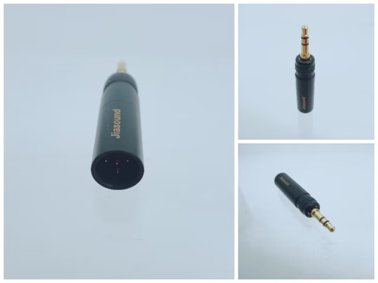 DIY Adapter mini-jack 3.5mm 1/8" Plug Male to Mini-XLR TA4M 4pin for ...