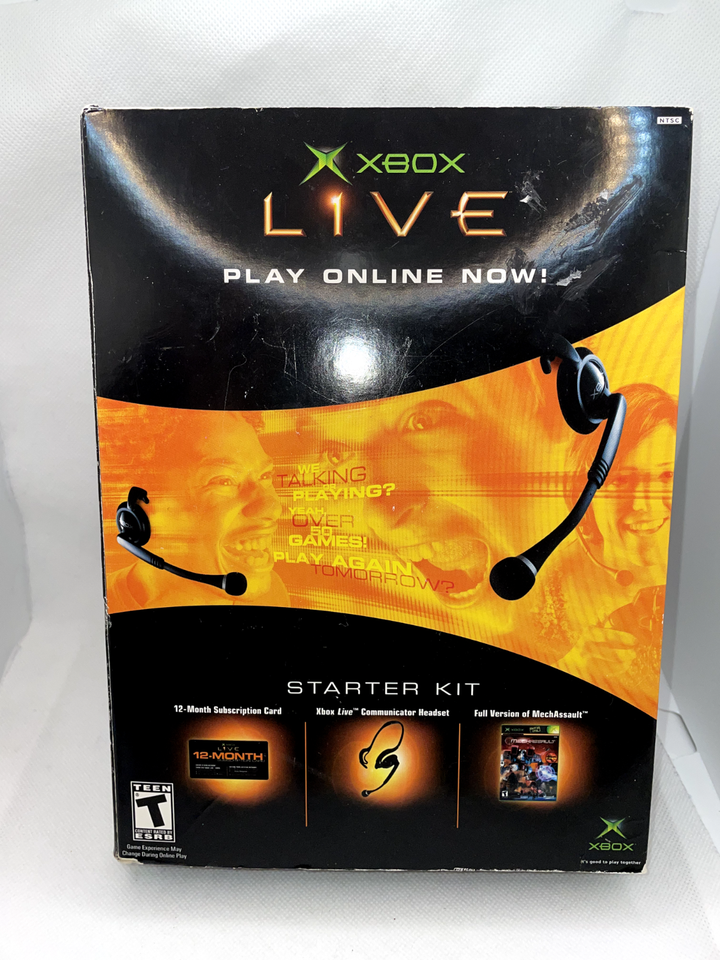 Original Xbox Live Starter Kit Communicator Headset - with Sealed ...