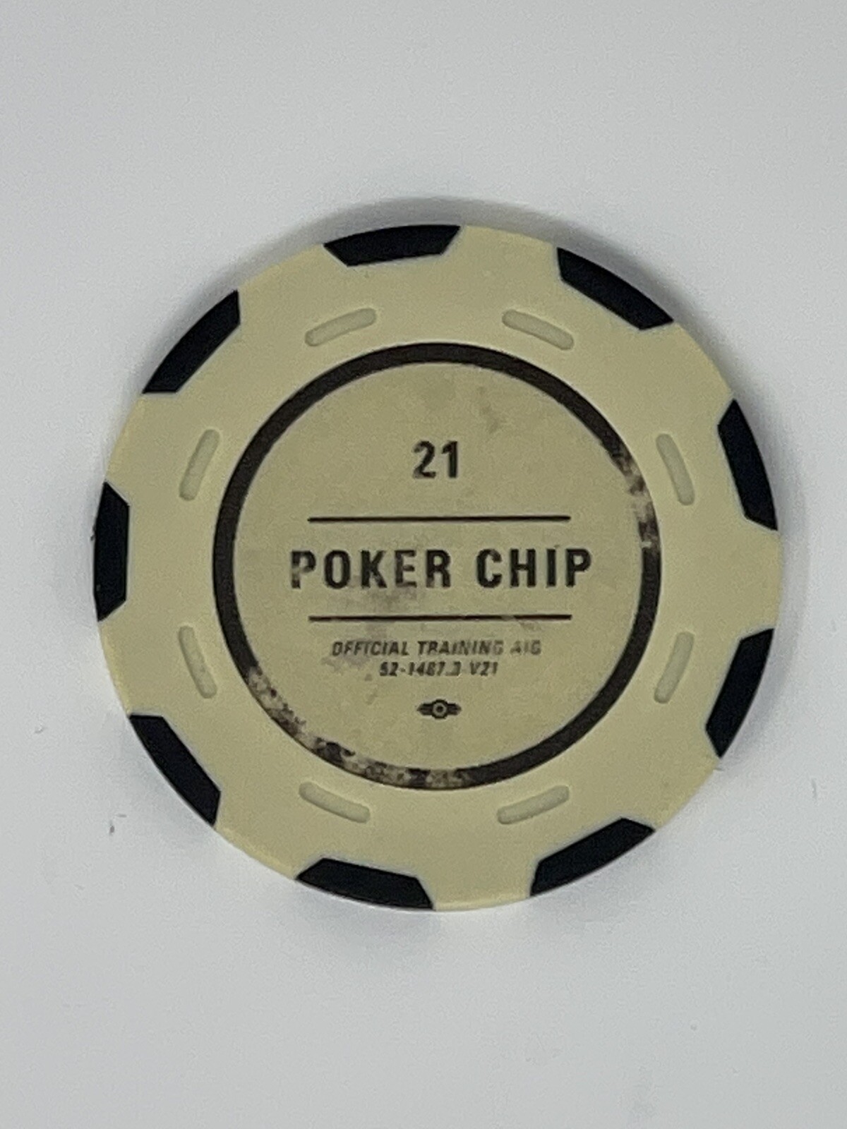 FALLOUT NEW VEGAS Collector’s Edition VAULT 21 CASINO POKER CHIP 2 3 4 ...