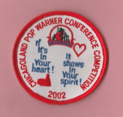 2002 CHICAGOLAND POP WARNER CONFERENCE COMPETITION BOY SCOUT PATCH | eBay