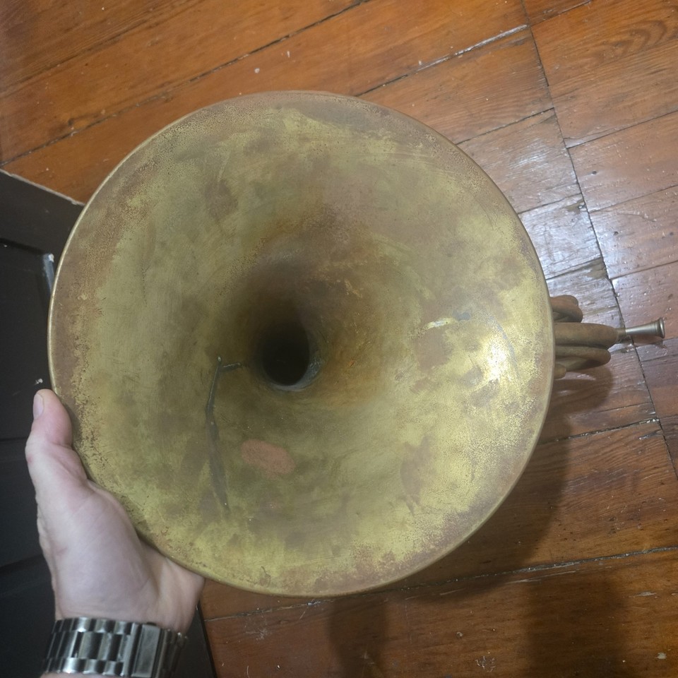 Vintage Carl Fischer French Horn Brass Instrument | eBay