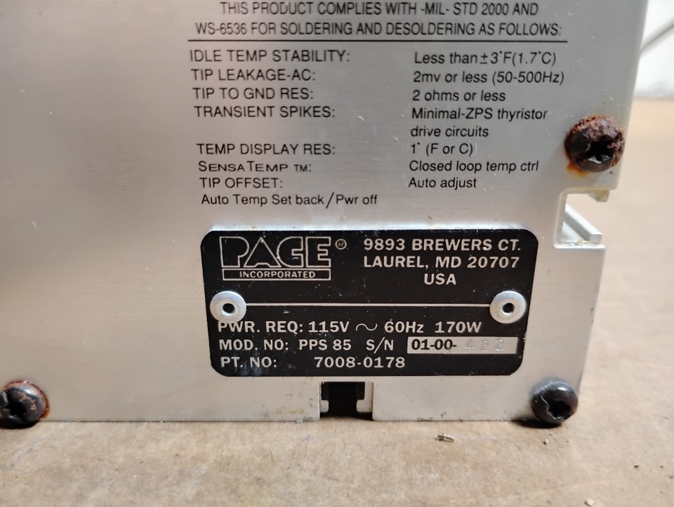 Two Pace MBT Soldering & Rework Stations MBT-210 & PPS-85 | eBay