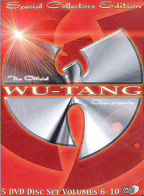 Wu-Tang Clan 5 DVD Set Vol 6-10 (DVD 2003 Special Collectors Edition ...
