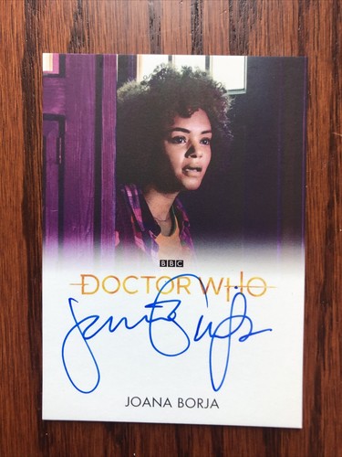 Joana Borja as Gabriela Camara DOCTOR WHO Series 11 & 12 Autograph On ...