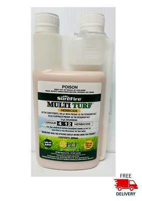 Multi Turf Lawn Herbicide 500ML SAME AS BOW & ARROW | eBay
