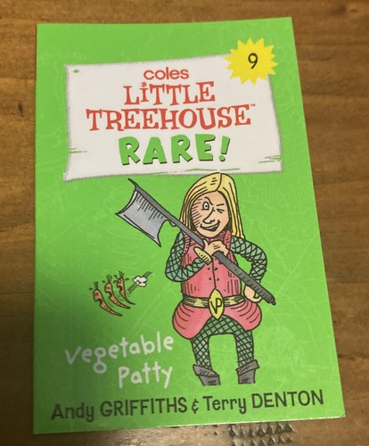 Coles Little Treehouse RARE Book #9 Vegetable Patty NEW UNOPENED VERY ...
