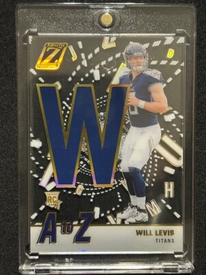 2023 Panini Zenith Football - A to Z #23 Will Levis (RC) CASE HIT ...
