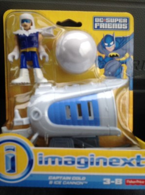 Fisher Price Imaginext Dc Super Friends Captain Cold Ice Cannon Freeze ...